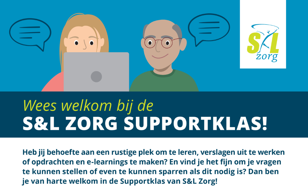 Nieuw bij S&L Zorg: de Supportklas! - S&L Zorg